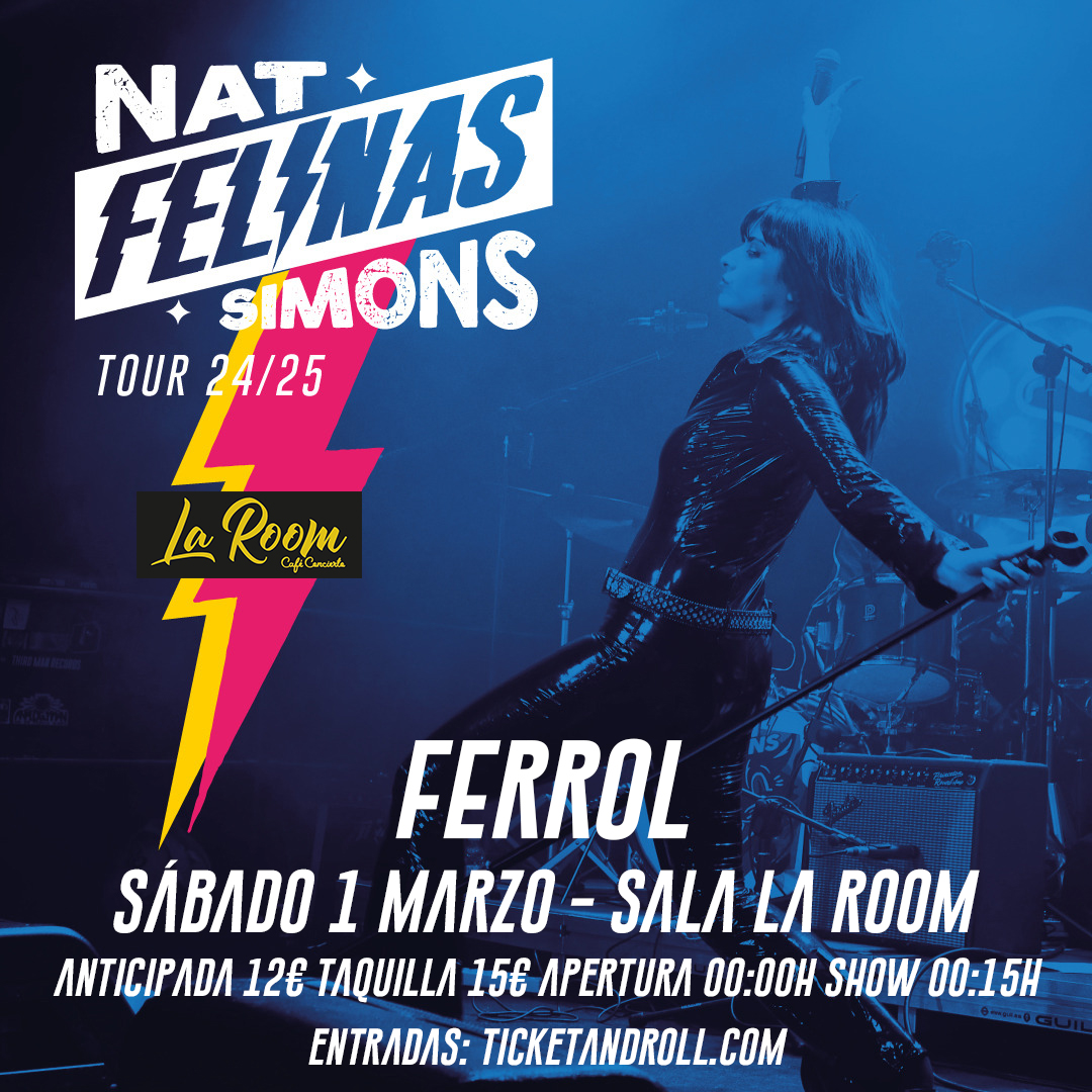 Concierto de Nat Simons en Ferrol - 1/3/2025