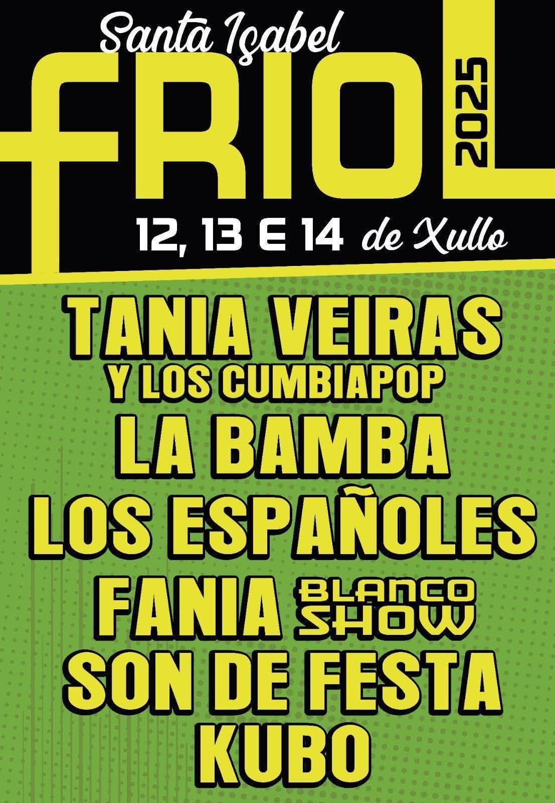 Fiestas de Santa Isabel de Friol 2025: Programa, cartel y agenda completa